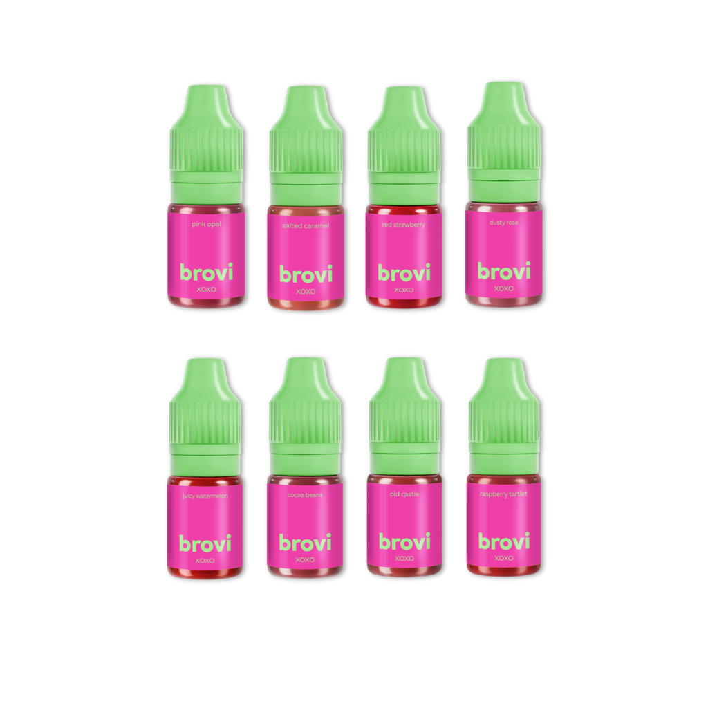 Brovi Complete Lips Set Mini 5 ml – Supreme Permanent
