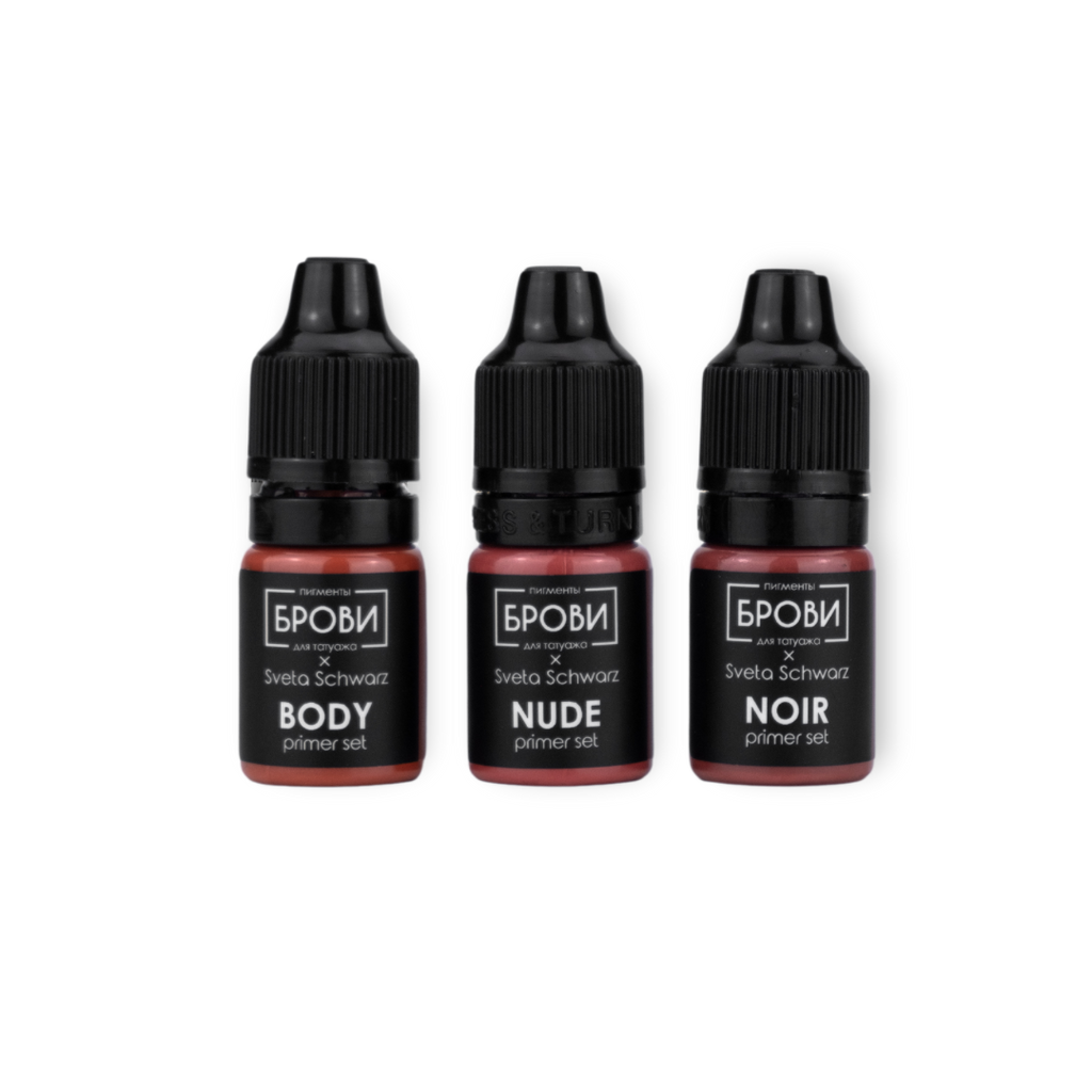 Brovi Lips Primer Set Mini 5ml – Supreme Permanent