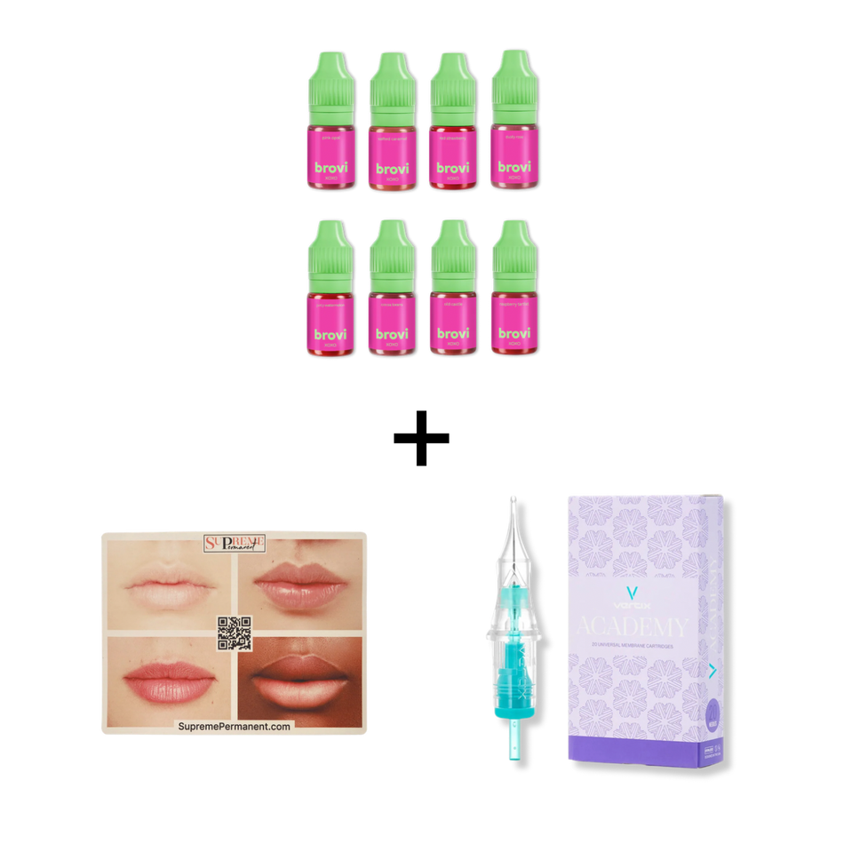 Brovi Mini Lips Pigments Starter Kit – Supreme Permanent