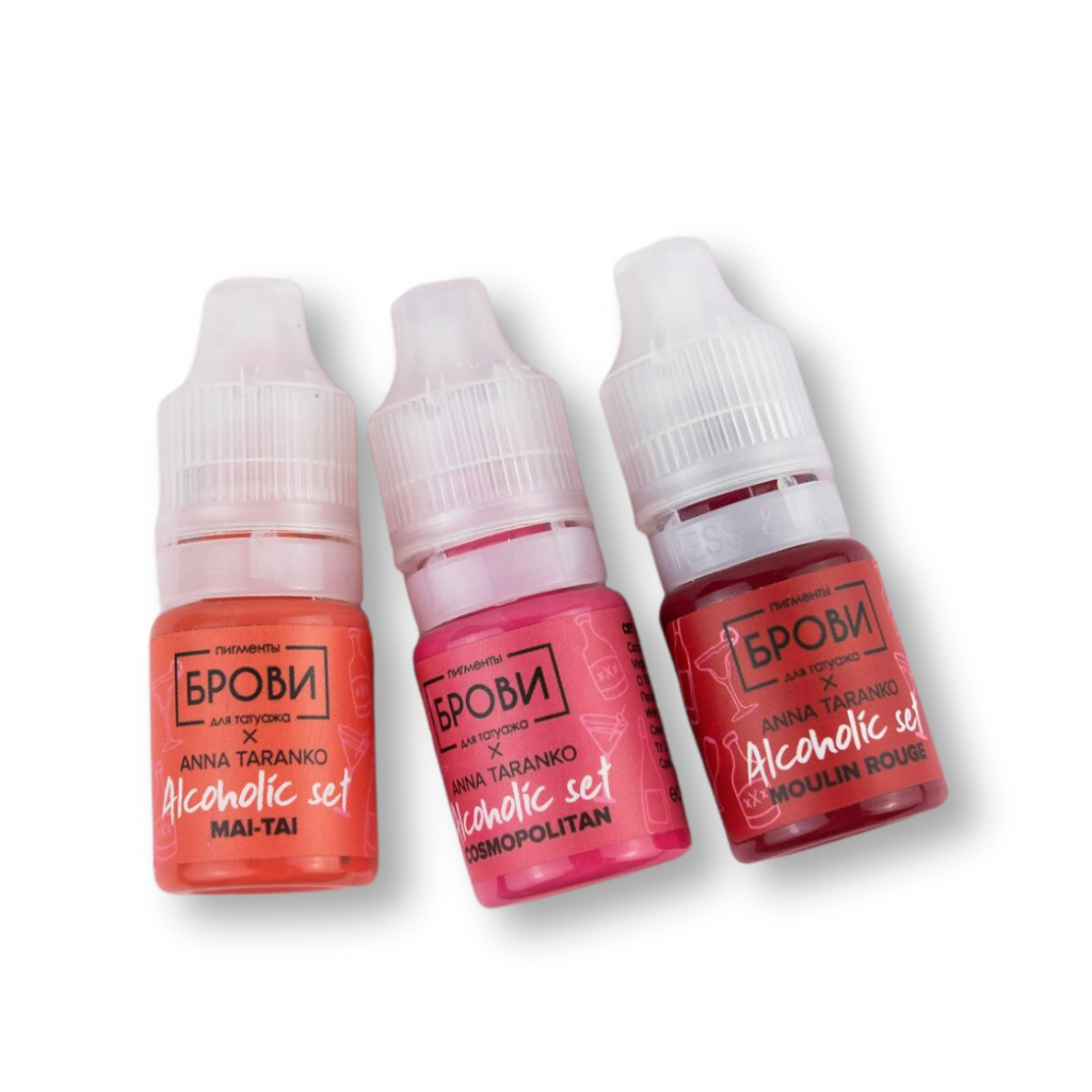 Brovi Lips Alcoholic Set Supreme Permanent