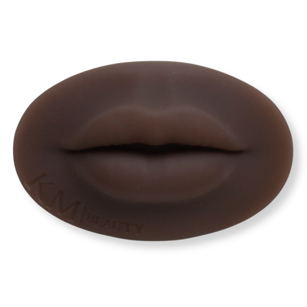KM Beauty Skin-Tex Dark Brown Lips Best Practice Silicone for Permanent ...
